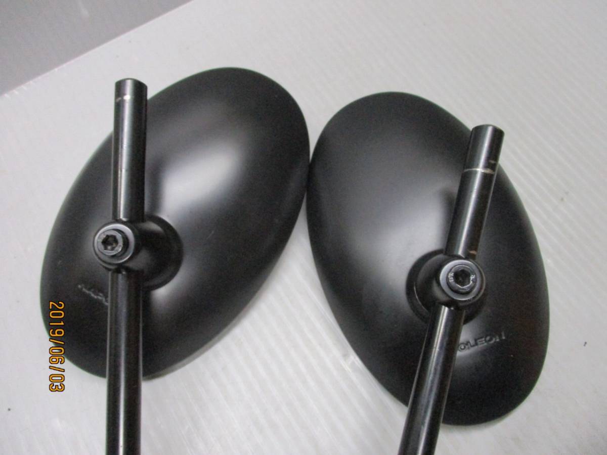 TANAXナポレオン クラシカル2ミラー左右 黒 W650SR400GB250フュージョンPCXマグザムCB400SSスカイウェイブV-MAX ...