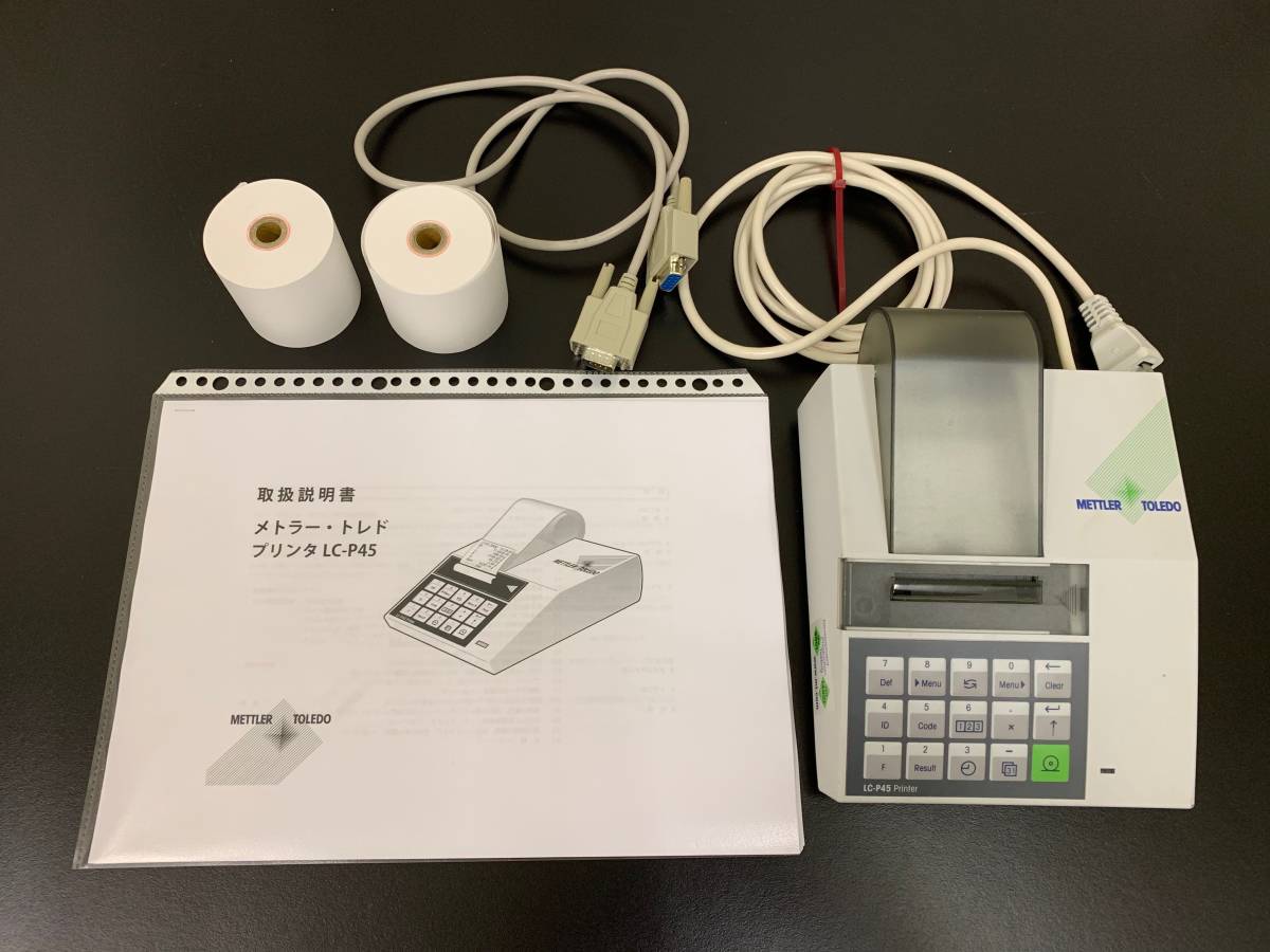 メトラー Mettler Toledo 電子天秤用プリンタ LC-P45 み(はかり、スケール)｜売買されたオークション情報、yahooの商品 ...