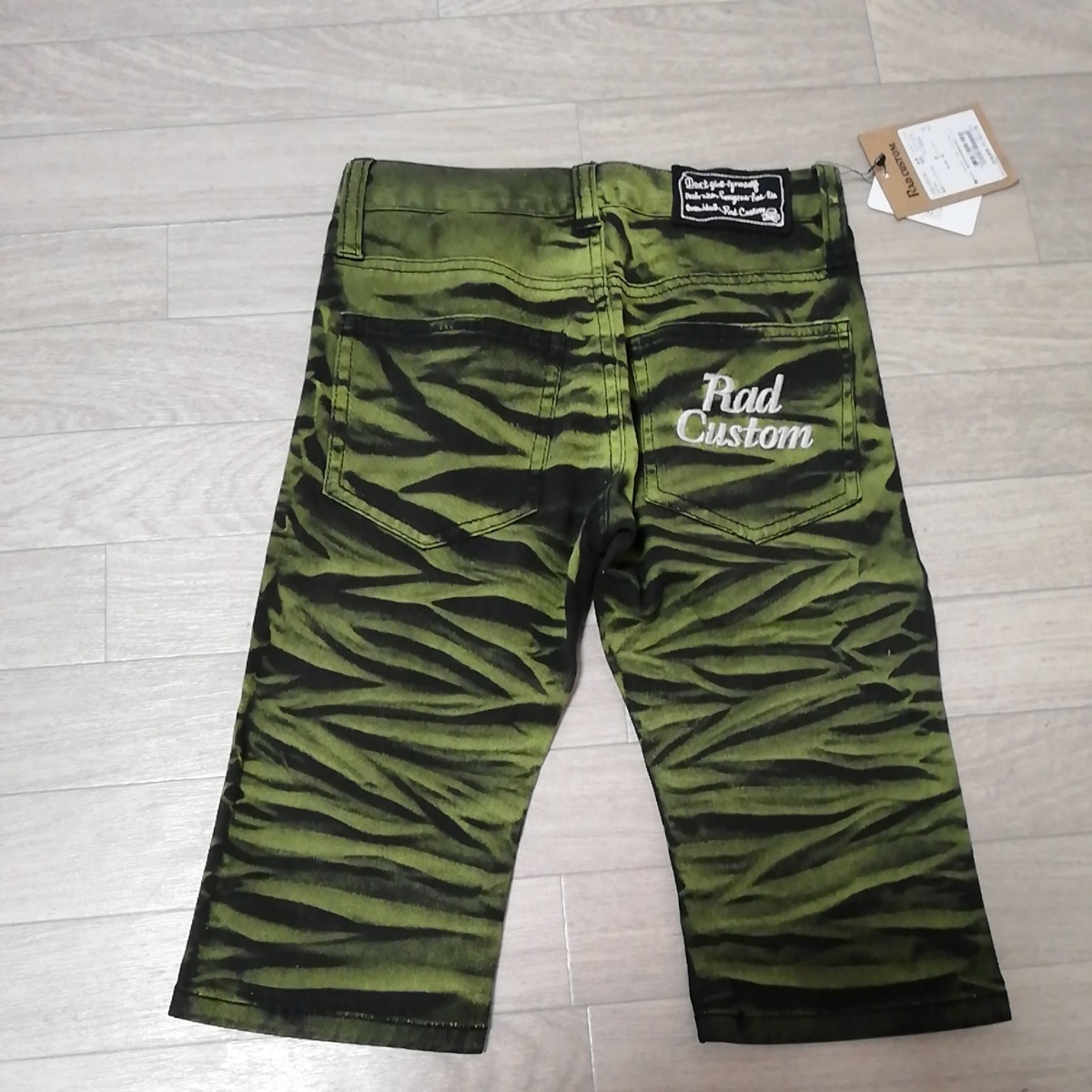 タグ付き ラッドカスタム RAD CUSTOM パンツ ストレッチ ハーフパンツ 半端丈 130(130（125～134cm）)｜売買されたオークション情報、yahooの商品情報をアーカイブ ...