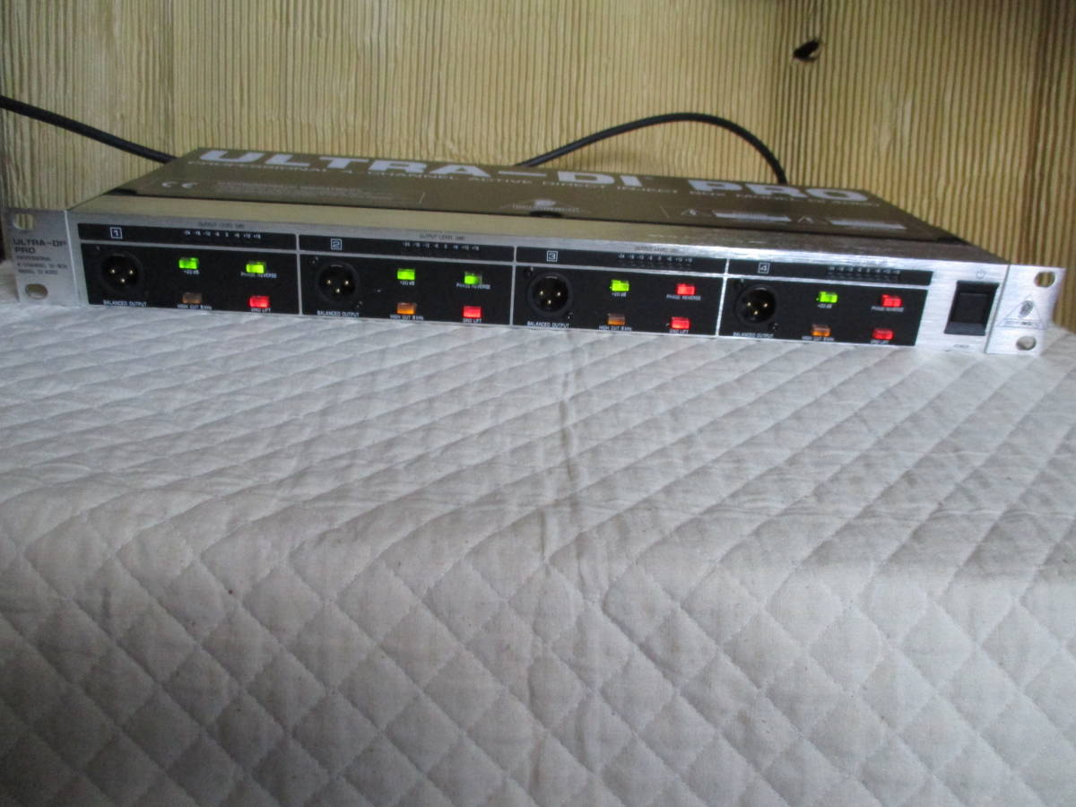 BEHRINGER ベリンガー ULTRA-DI PRO Model DI4000(DI（ダイレクトボックス）)｜売買されたオークション情報、yahooの商品情報をアーカイブ公開 ...