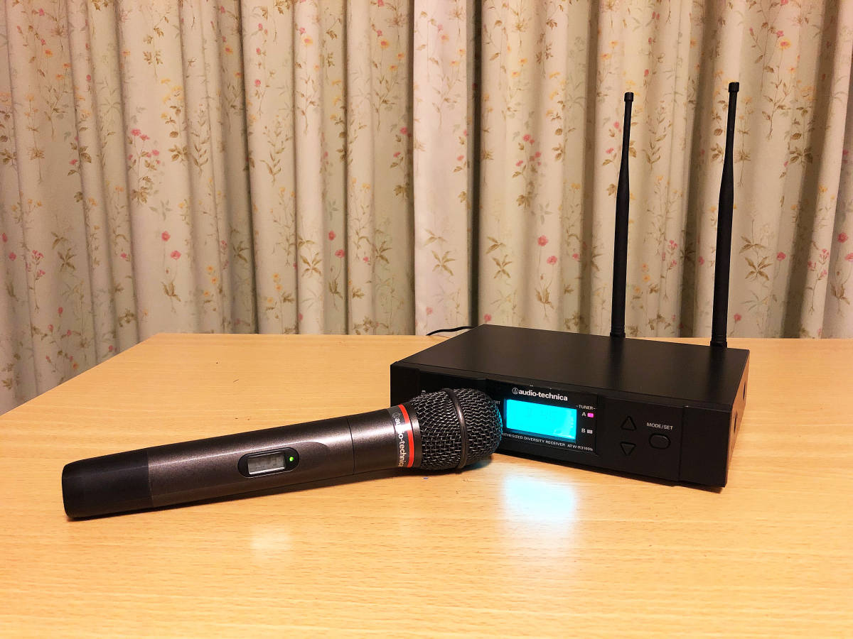 11 audio-technica/オーディオテクニカ ATW-T341b R3100b ワイヤレスマイクセット マウントアダプター 特典あり ...