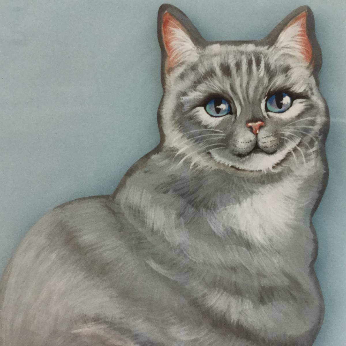 ARTBOOK_OUTLET 85-084 デザインパケット ディレーンレンジ グレーの猫のドアストッパー Grey Cat DeLane ...