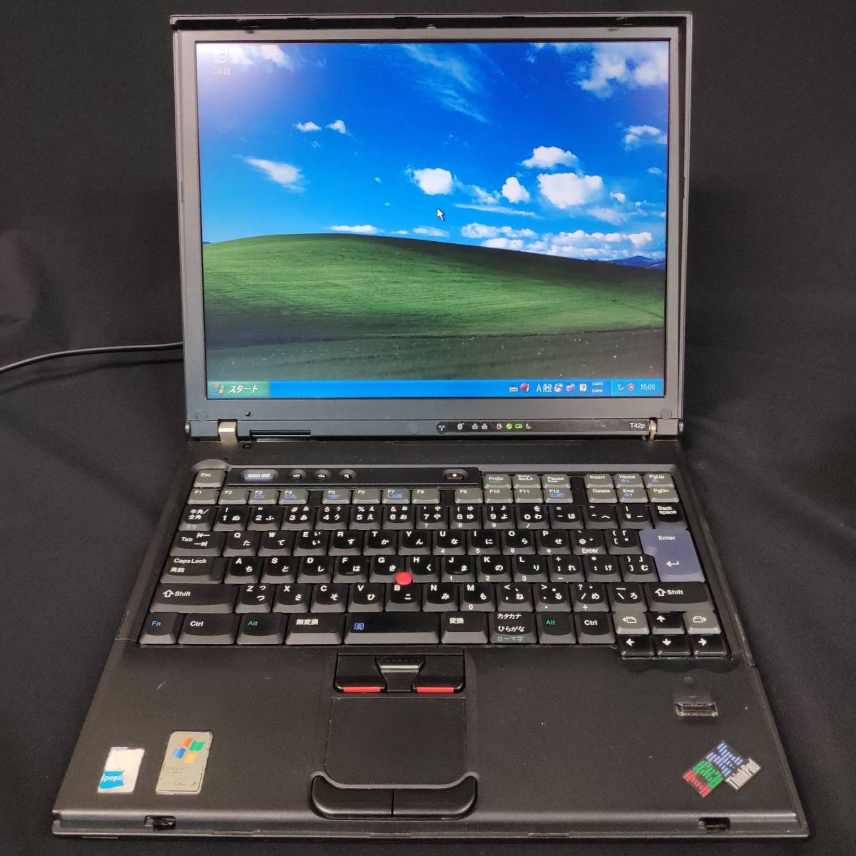 B02m01T IBM ノートパソコン ThinkPad T42p 14.1インチ T2373 Windows XP Professional ...