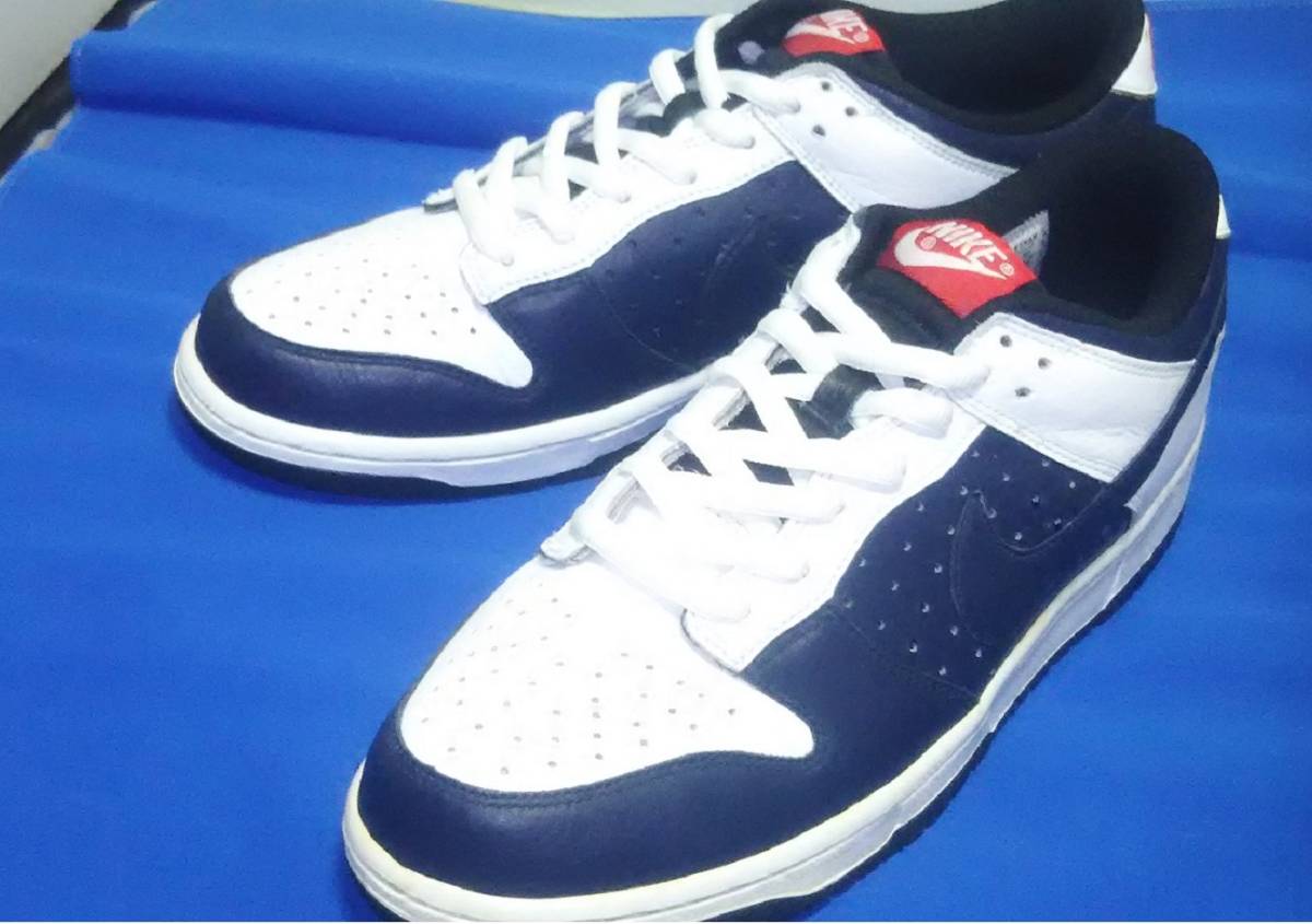 Nike '07 Dunk Low Le AJ6 ダンク Low リミテッド ジョーダン6 紺/白 28cm デッドストック(28.0cm ...