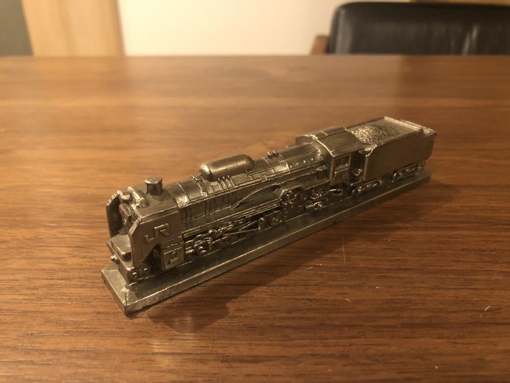 D51 SL 国鉄 JR D51形蒸気機関車 金属製 オブジェ 置物 ペーパーウェイト 文鎮(鉄道関連グッズ)｜売買されたオークション情報 ...