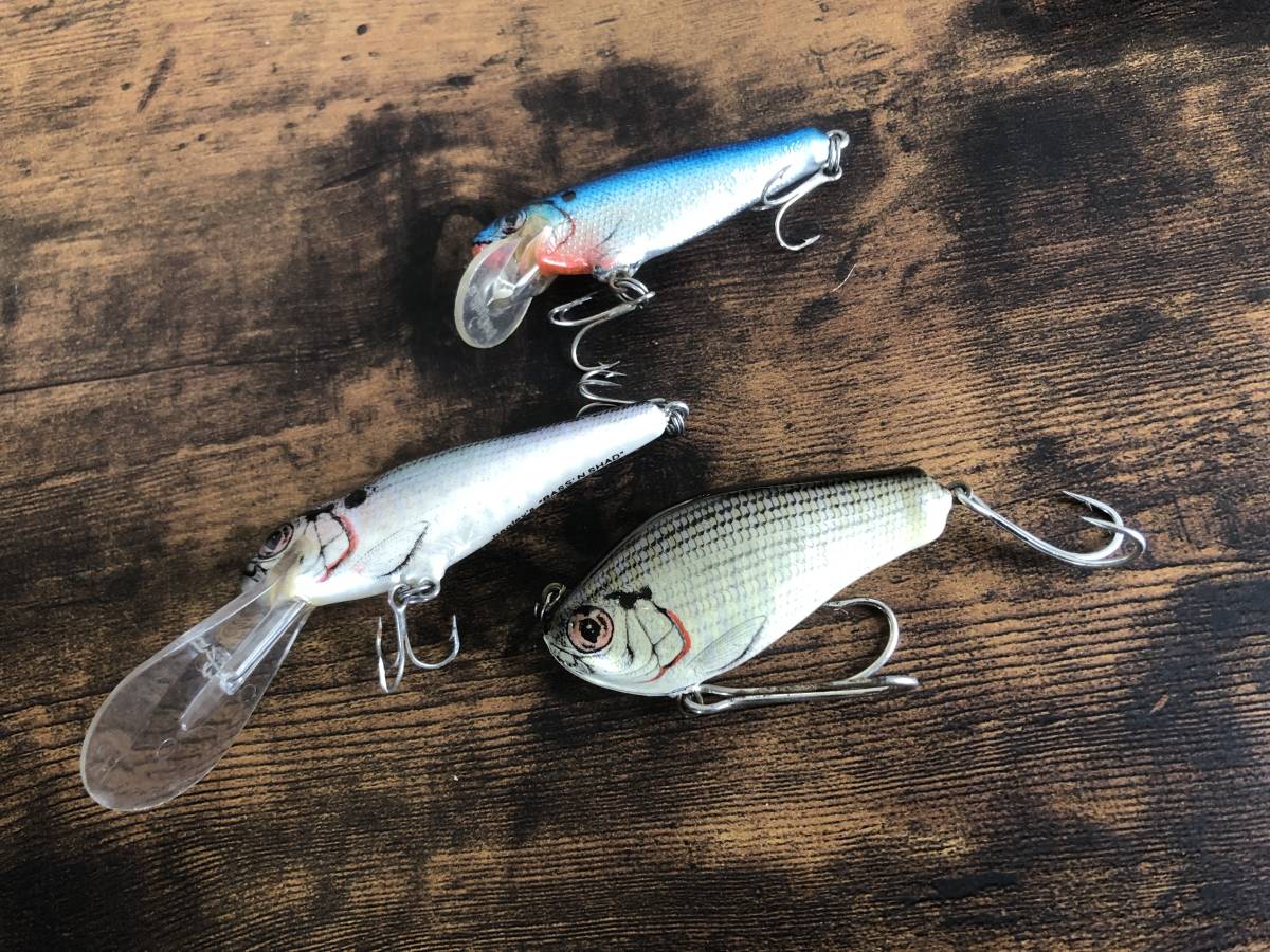 バグリーSMALL FLY SHAD BALSA SHINER BASS'N SHAD スモールフライシャッド バルサシャイナー バシン ...