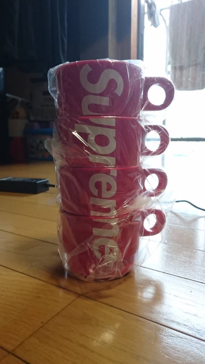Supreme 18SS Stacking Cups コップ マグカップ set of 4 シュプリーム 4個セット(シュプリーム)｜売買されたオークション情報、yahooの商品情報を ...