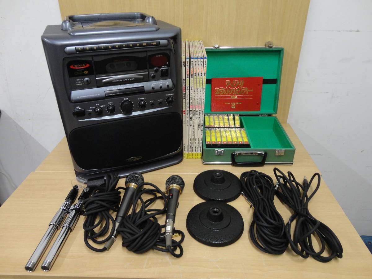 品 COLUMBIA コロムビア カラオケシステム CGK-80 セット マイク オーテクPRO-100 カセットテープ セット(カラオケ機器)｜売買されたオークション情報、yahooの商品 ...
