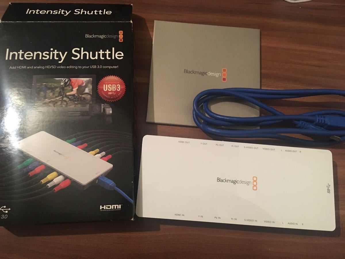 Blackmagic Design Intensity Shuttle USB 3.0 ブラックマジック(家電、AV、カメラ)｜売買された ...