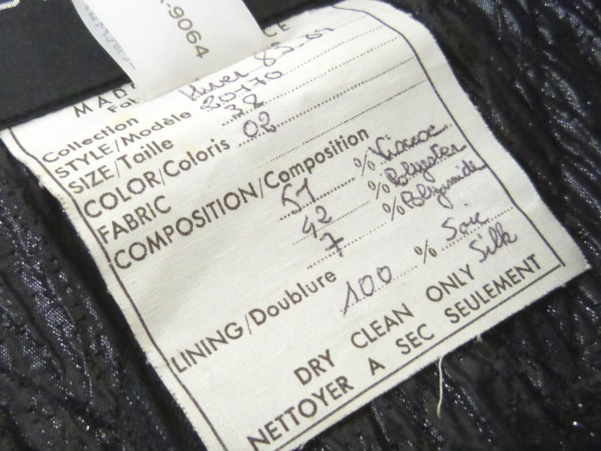 2512 シャネル 本物 38 スパンコール ジャケット スカート スーツ セットアップ 黒(スーツ(ミニスカート))｜売買されたオークション ...