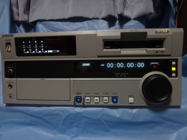 DVCAMプレーヤー DSR-1600(プロ用、業務用)｜売買されたオークション情報、yahooの商品情報をアーカイブ公開 - オークファン ...