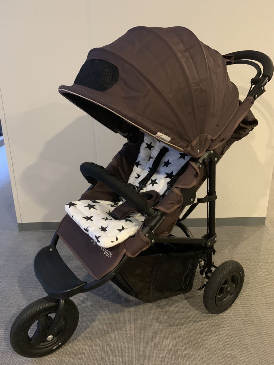 エアバギーココブレーキ AirBuggy COCO エスプレッソ ストローラーマット付き クリーニング済 3輪ベビーカー 送料3000円(A型ベビーカー)｜売買されたオークション情報 ...