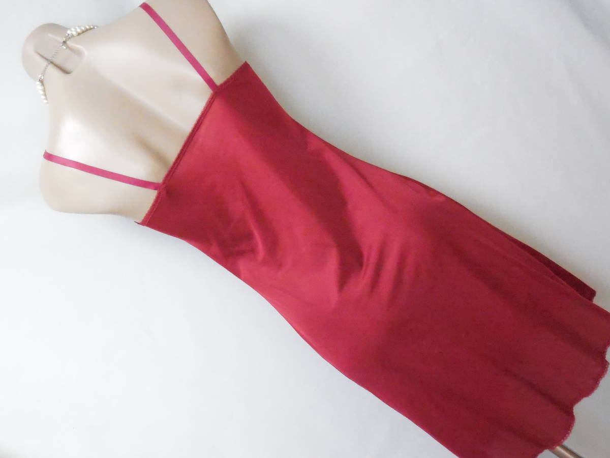 6585 リボン＆花柄レーススリット入りおしゃれスリップ M80-95(Mサイズ)｜売買されたオークション情報、yahooの商品情報をアーカイブ公開 - オークファン（aucfan.com）