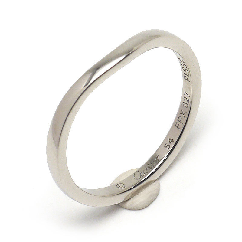 価格 /質屋 カルティエ Cartier バレリーナリング #54 約13.5号 PT950 シンプルデザイン(プラチナ)｜売買されたオークション情報、yahooの商品情報をアーカイブ公開 ...