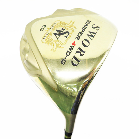 1円 KATANA GOLF カタナゴルフ SWORD SNIPER 4WD-G ドライバー 純正/R 11°/-/C4 ...