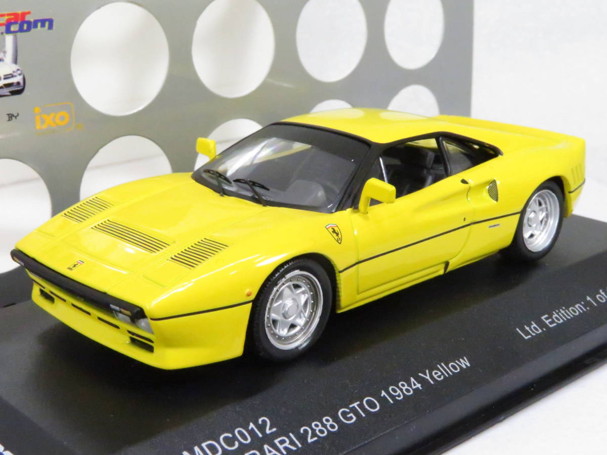 / ixo Ferrari 288 GTO 1984 Yellow フェラーリ 箱付 1/43 イハコ(乗用車)｜売買されたオークション情報 ...