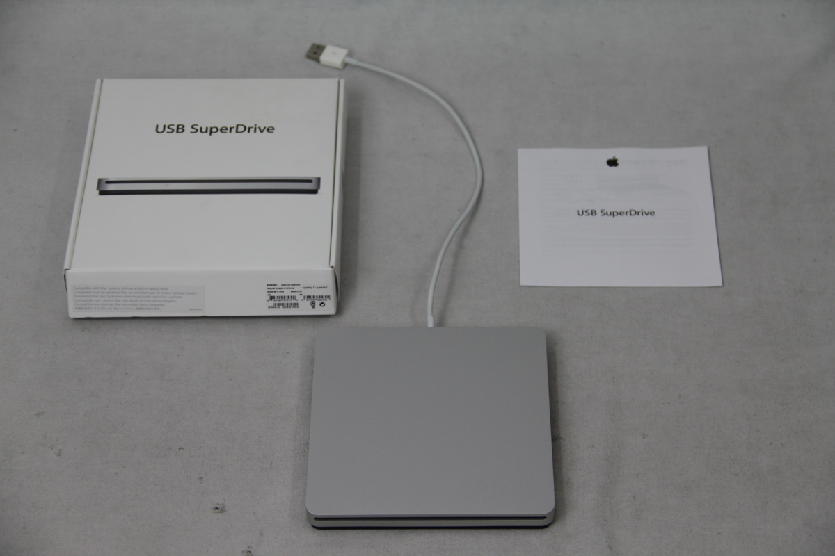 Apple USB SuperDrive A1379(Mac用)｜売買されたオークション情報、yahooの商品情報をアーカイブ公開 ...