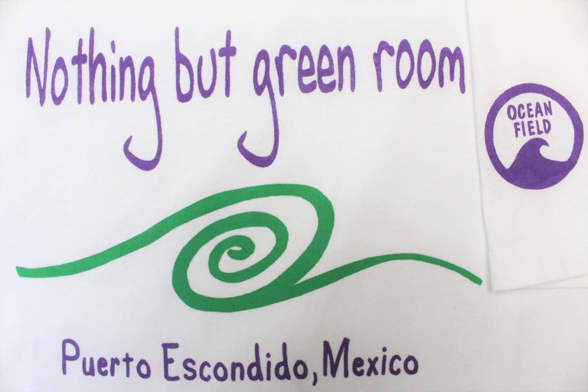 AS07オーシャンフィールドS半袖TシャツUSA製 グリーンルーム チューブ メキシコ サンディエゴ サーフィン オーシャンOCEAN ...