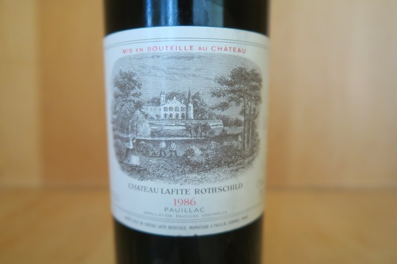 wineluvs1円 1986年 シャトー ラフィット ロートシルト RP98点 C2-4(ポイヤック)｜売買されたオークション情報 ...
