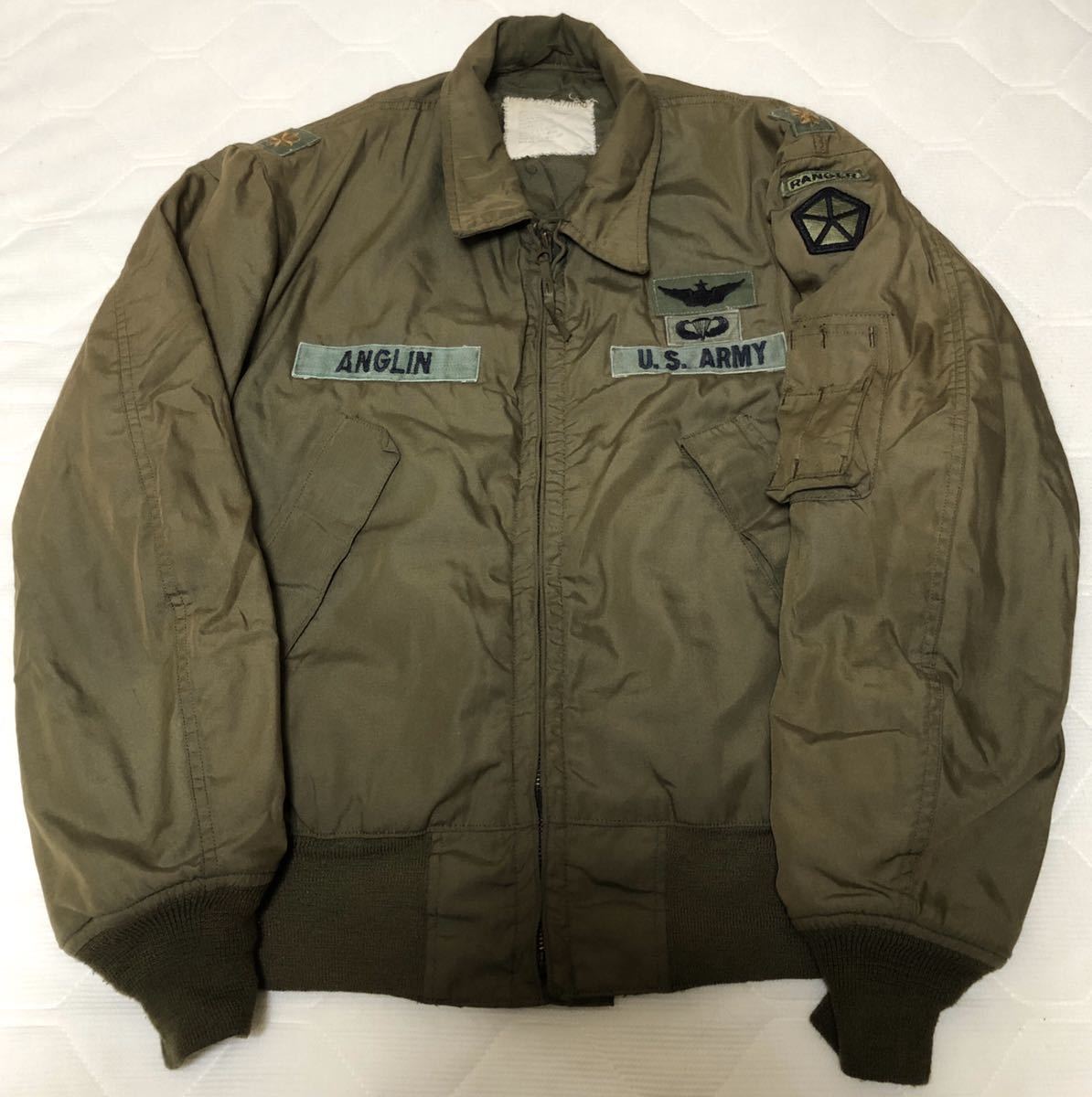 極 フルパッチ仕様JACKET.FLYERS.COLD.WEATHER.NOMEX CVCジャケット/ VINTAGE フライトジャケット ...