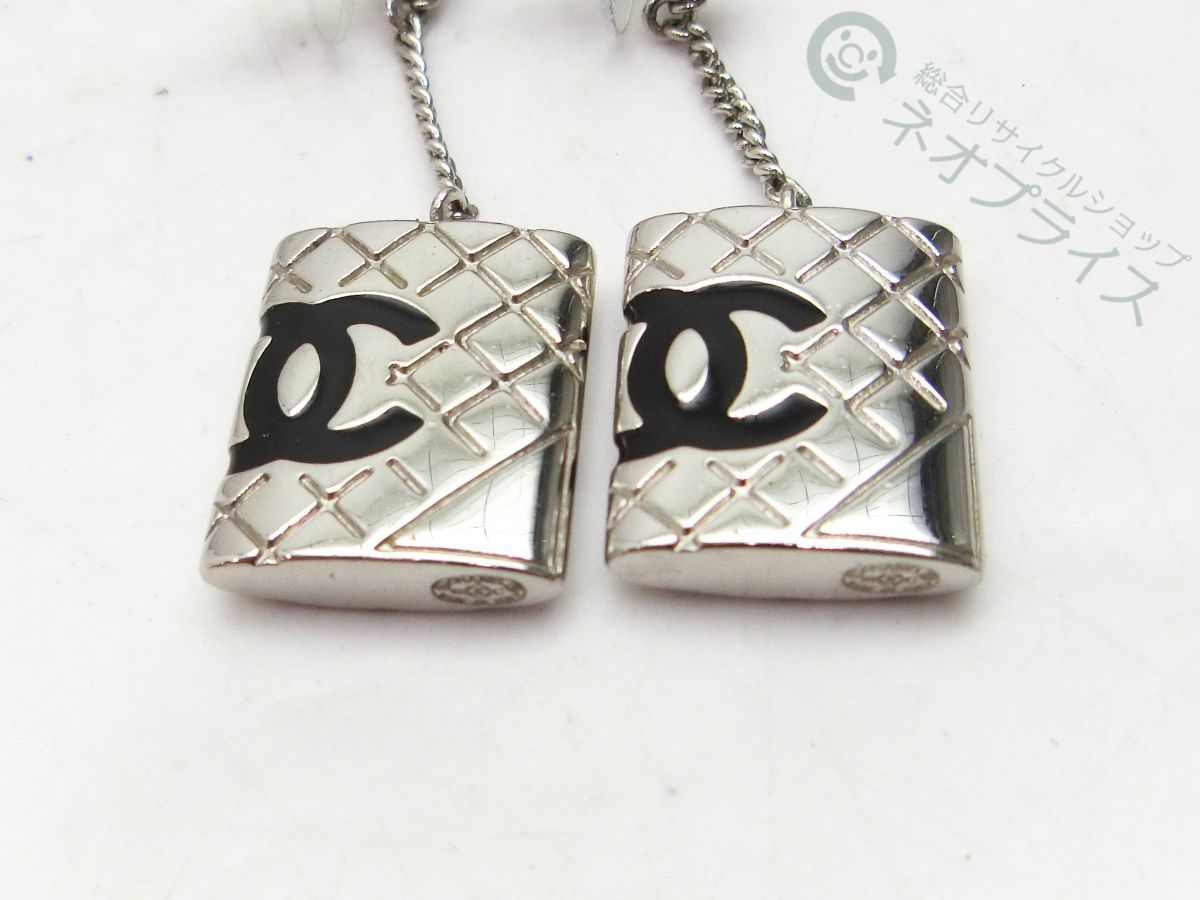 N18120 CHANEL シャネル 05C カンボン ココ マーク スイング ピアス(ピアス)｜売買されたオークション情報、yahooの商品 ...