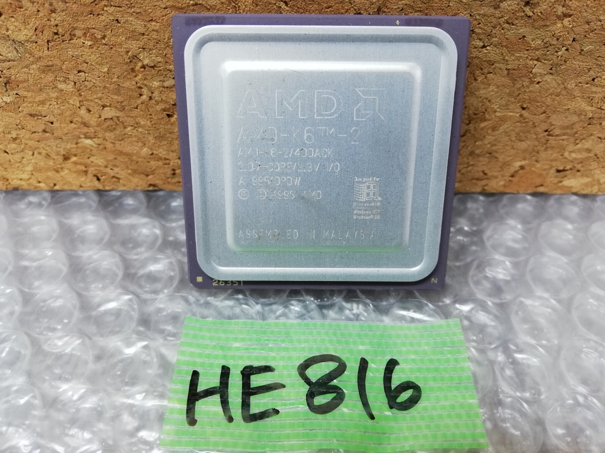 送360円 AMD K6-2/400ACK 400MHz Socket 7(AMD)｜売買されたオークション情報、yahooの商品情報を ...