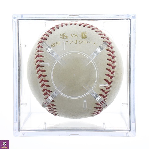 SMBC 日本シリーズ 2017 福岡ソフトバンクホークス 横浜DeNAベイスターズ ヤフオクドーム 試合球 NPBマーク プロ野球 硬式ボール(記念ボール)｜売買されたオークション情報 ...