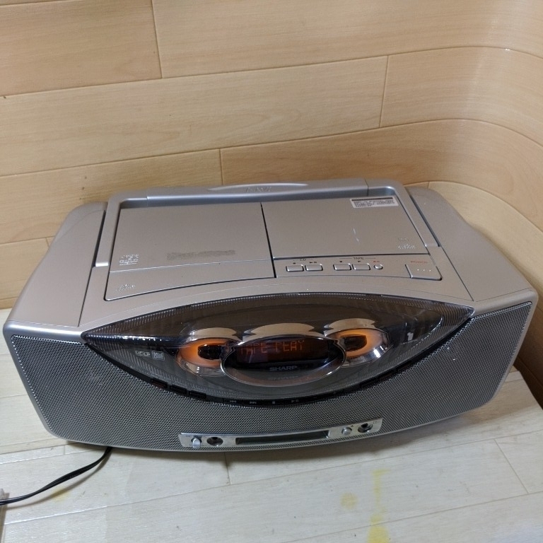 SHARP/シャープ 1ビットMD/CDシステム SD-FX200-S カセットテープ ラジカセ(ラジカセ)｜売買されたオークション情報、yahooの商品情報をアーカイブ公開 - オークファン ...