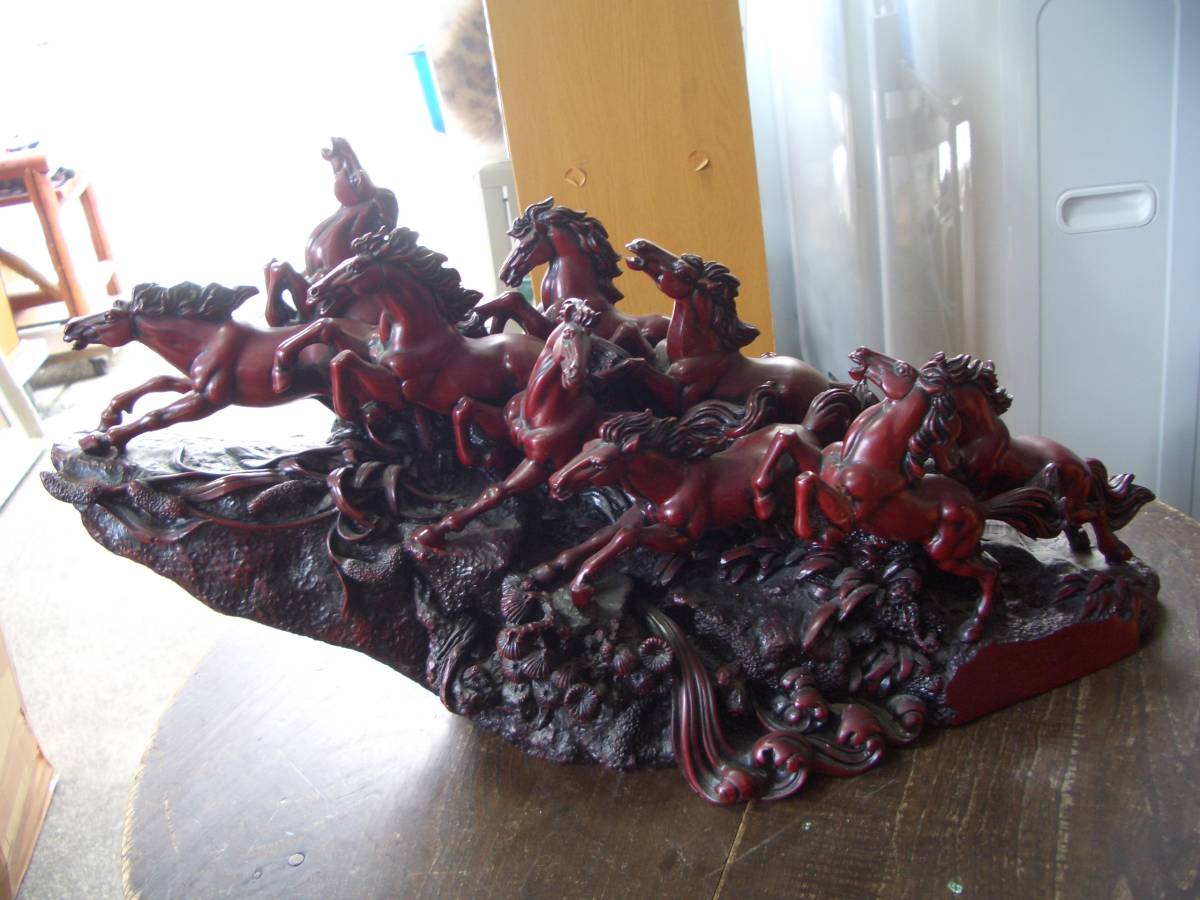 馬の置物 全長約56cm(その他)｜売買されたオークション情報、yahooの商品情報をアーカイブ公開 - オークファン（aucfan.com）