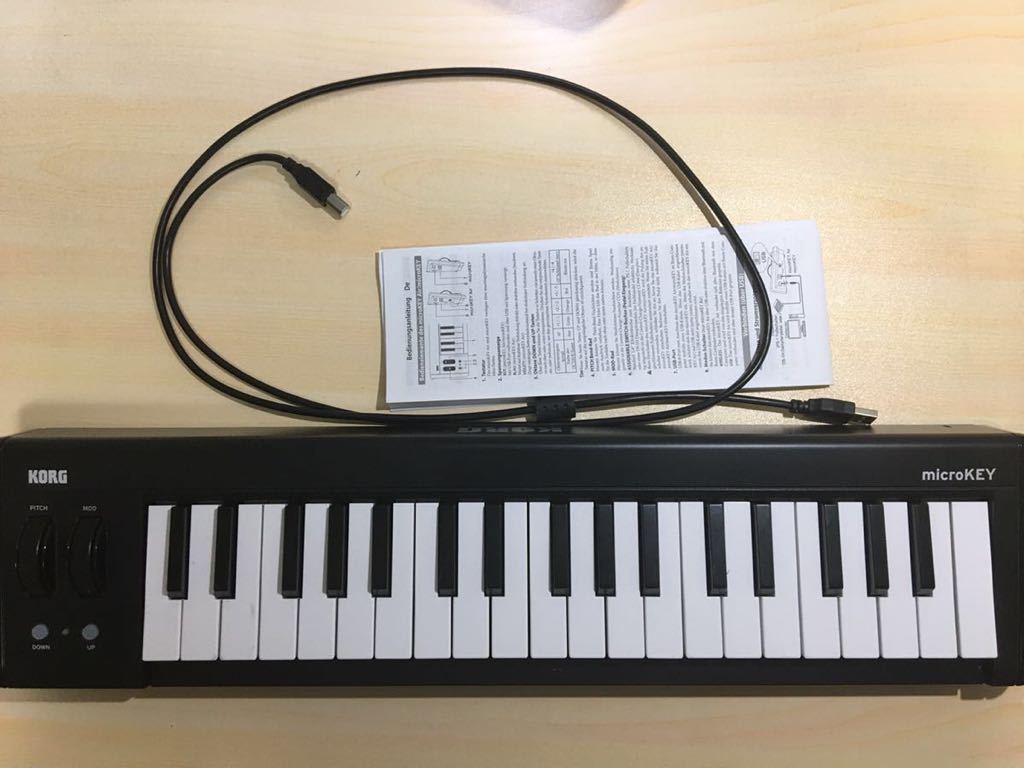 KORG microKEY2 37鍵盤モデル microKEY2-37(MIDIキーボード、コントローラー)｜売買されたオークション情報 ...