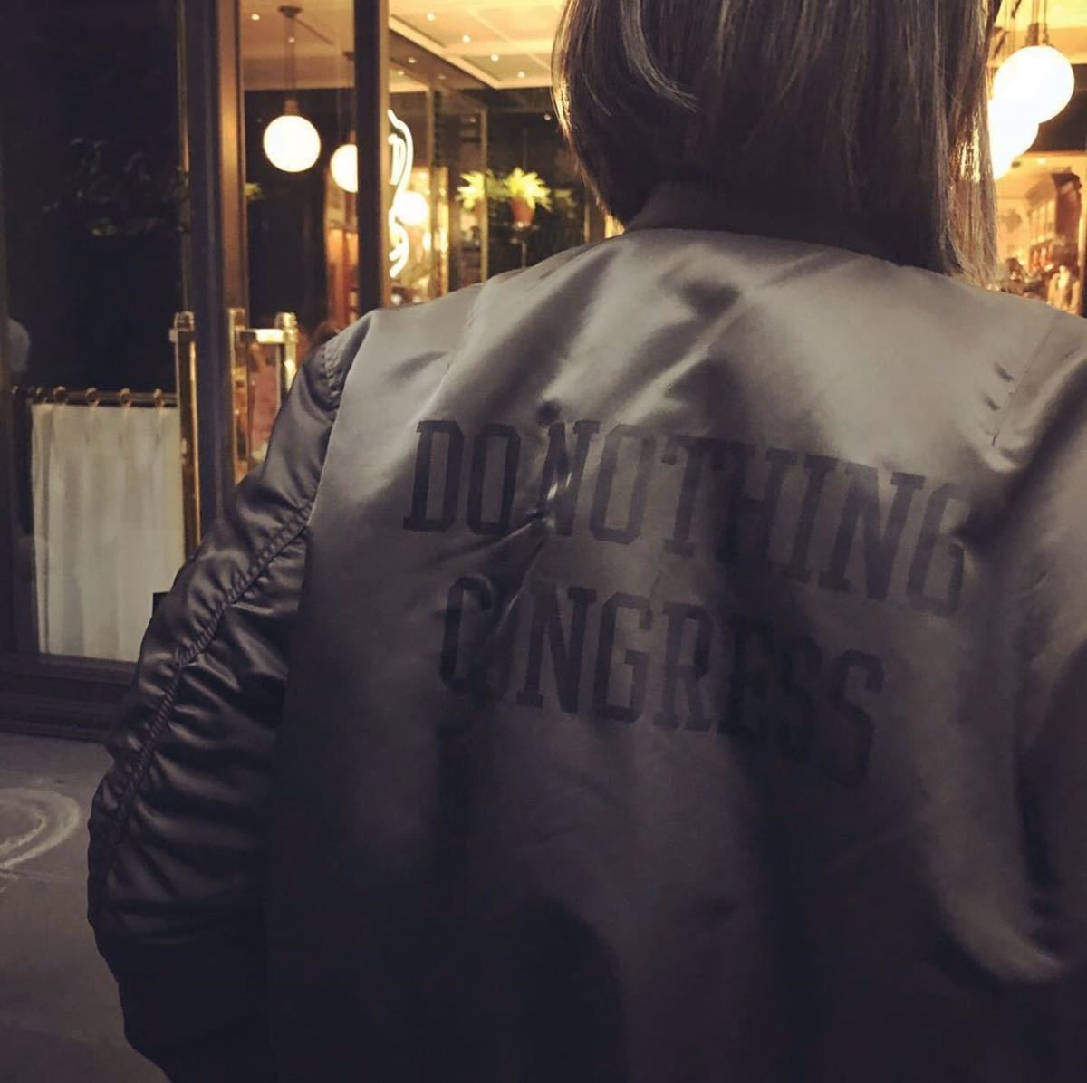 Alpha DO NOTHING CONGRESS MA-1 DARK OLIVE XL / Fragment design 藤原ヒロシ ...