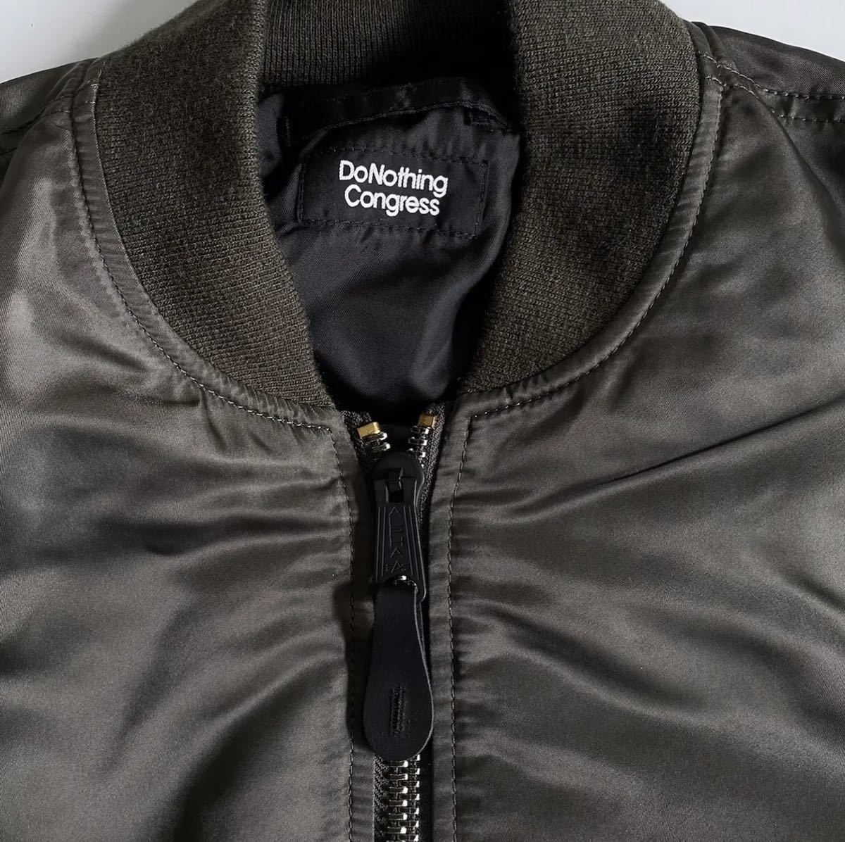 Alpha DO NOTHING CONGRESS MA-1 DARK OLIVE XL / Fragment design 藤原ヒロシ ...