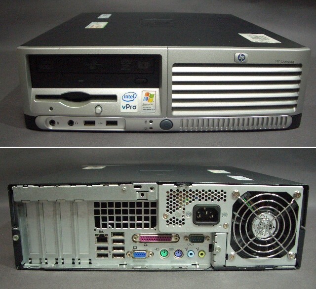 デスクトップパソコン／hp Compaq dc7700p／WindowsXP Pro／(パソコン単体)｜売買されたオークション情報、yahoo ...