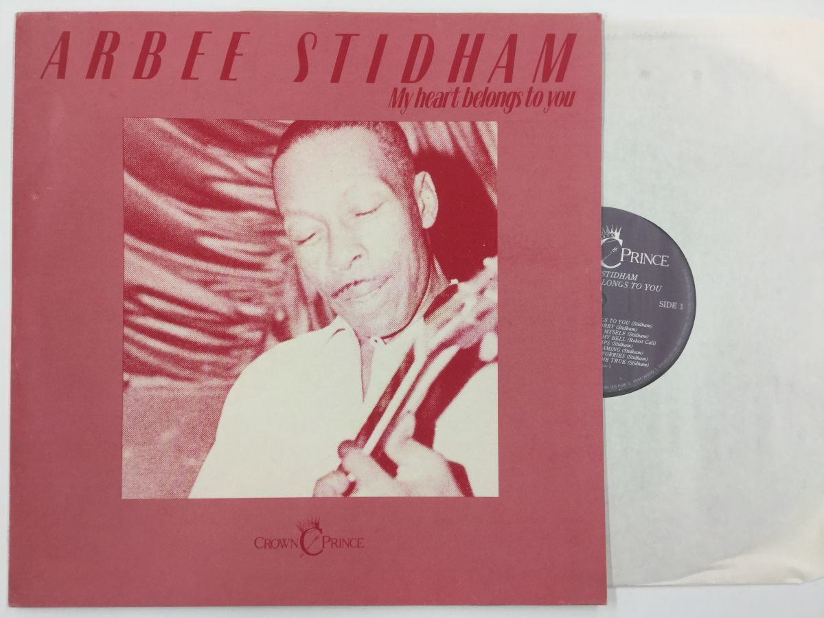 3544RD LP / ARBEE STIDHAM / MY HEART BELONGS TO YOU(ブルース)｜売買されたオークション情報 ...