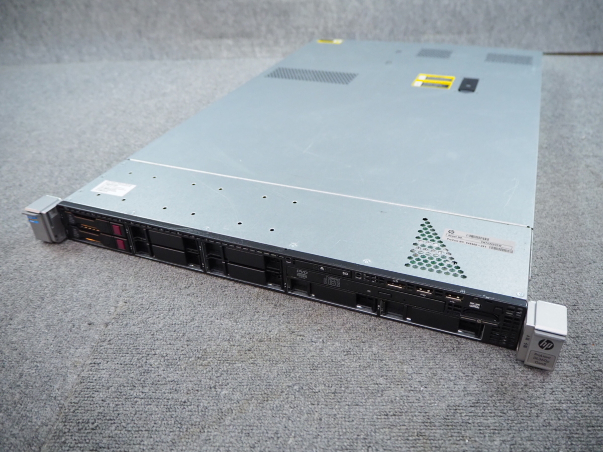 D hp ProLiant DL360p Gen8 8C Xeon E5-2690 2.90GHz×2/192GB/300G×2/RAID ...