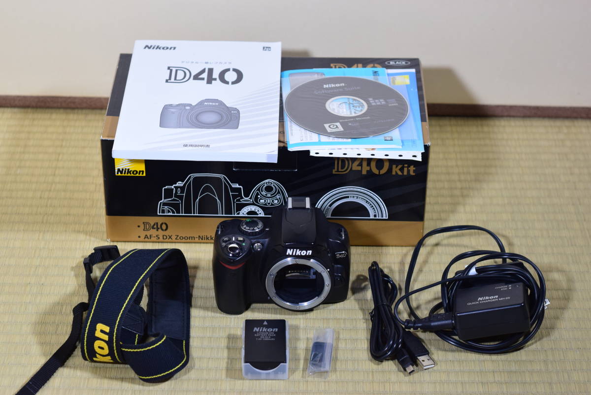 Nikon D40(ニコン)｜売買されたオークション情報、yahooの商品情報をアーカイブ公開 - オークファン（aucfan.com）