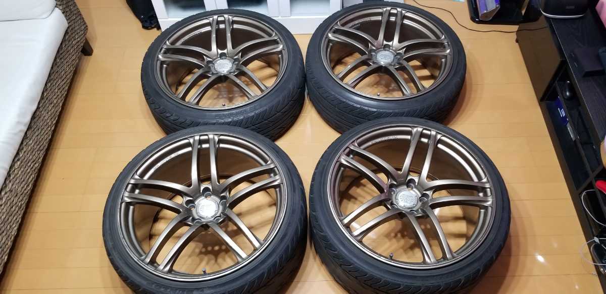 20インチYOKOHAMA AVS model T5 8.5J+45 10J+44 pcd114.3 ...