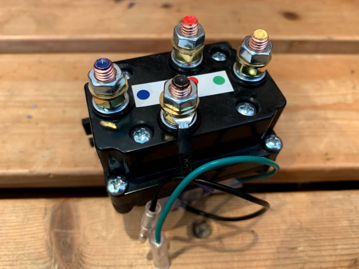 電動 ウインチ ソレノイド リレー 小型 コンタクター 12V WARN ウォーン ウインチ M4500 M5000 M6000 流用可能(電装品)｜売買されたオークション情報、yahooの ...