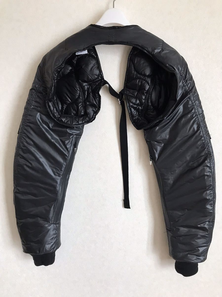 最終 18aw. Soloist attachment flight jacket sleeve type Ⅰ 黒 ソロイスト中綿は ...