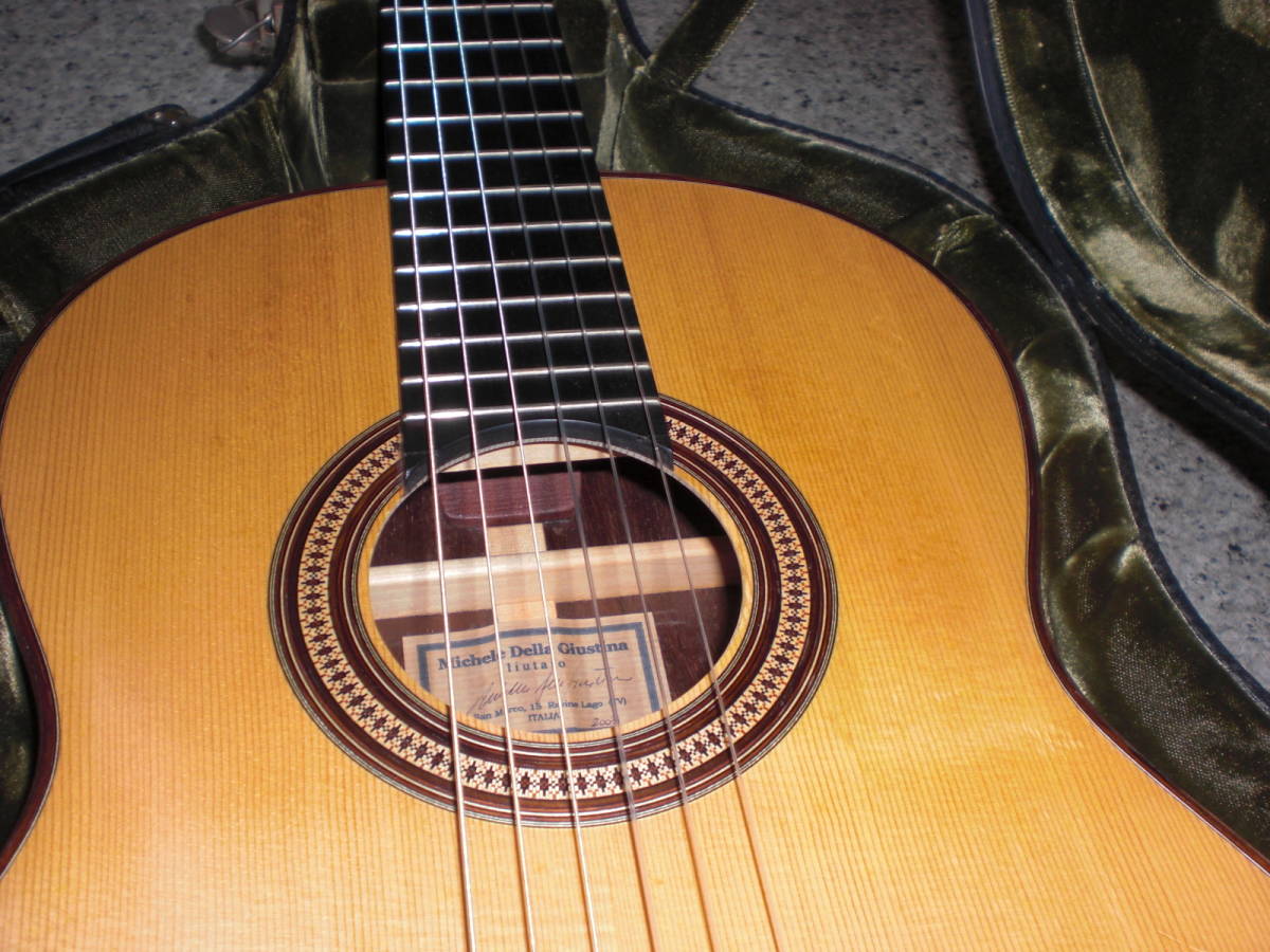 Michele Della Giustina ミケーレ デラ ジュスティーナ クラシックギター イタリア(本体)｜売買されたオークション情報 ...