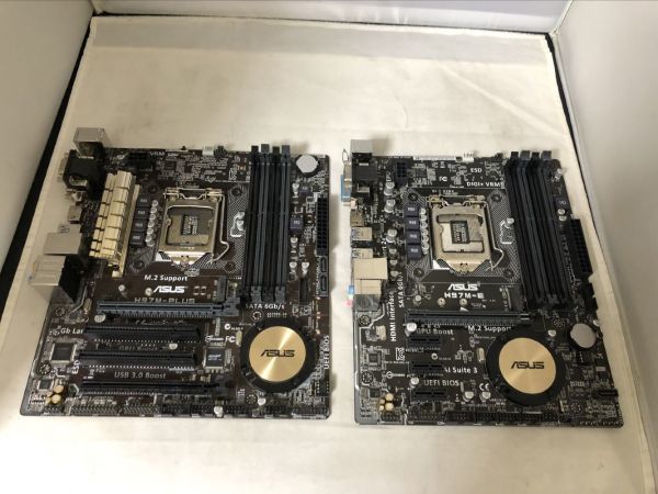 ジャンク ASUS H97M-E + ASUS H97M-PLUS マザーボード A6(ASUSTeK)｜売買されたオークション情報、yahooの商品情報をアーカイブ公開 - オークファン ...