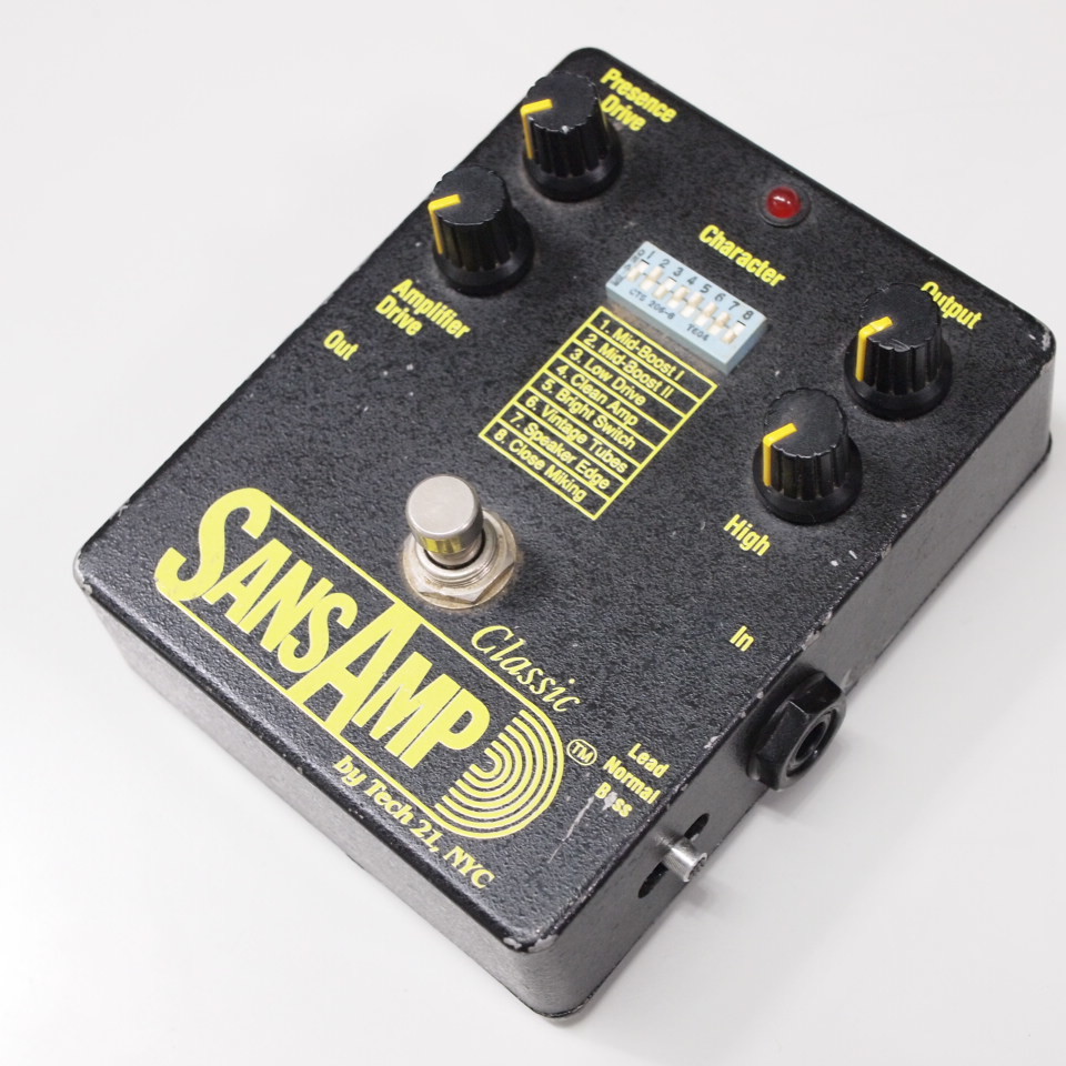SANS AMP Classic SANSAMP TECH21 NYC アンプシミュレーター プリアンプ サンズアンプ クラシック ジャンク ...
