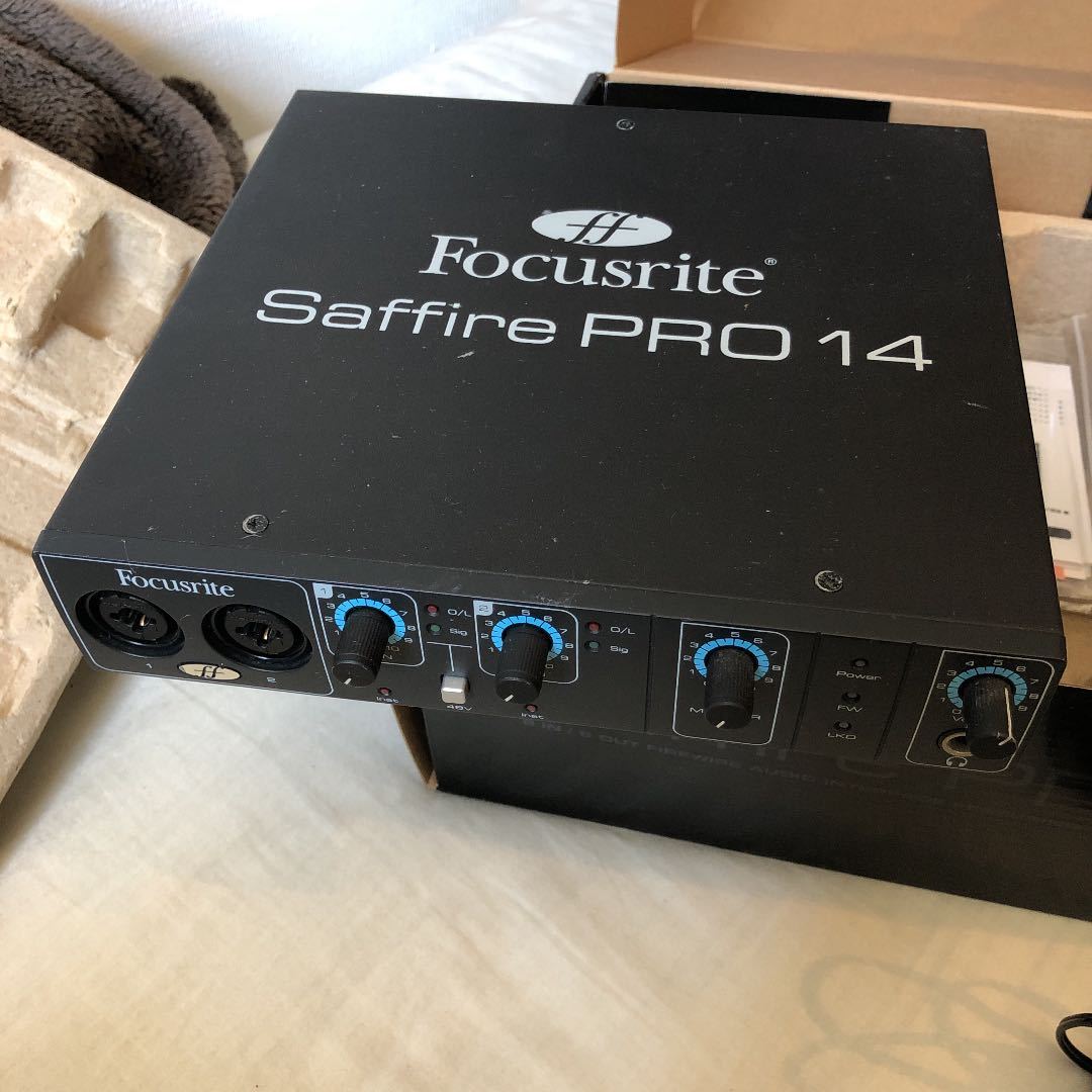 FOCUSRITE フォーカスライト Saffire PRO 14 ジャンク(オーディオインターフェース)｜売買されたオークション情報 ...