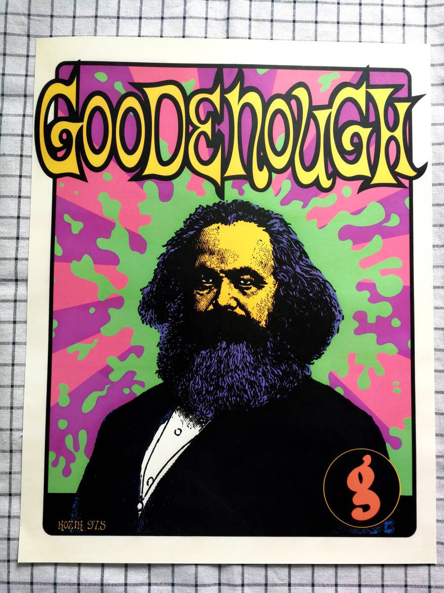 GOODENOUGH グッドイナフ x Frank Kozik フランク コジック シルクスクリーンポスター 1997年 藤原ヒロシ(シルクスクリーン)｜売買されたオークション情報、yahoo ...