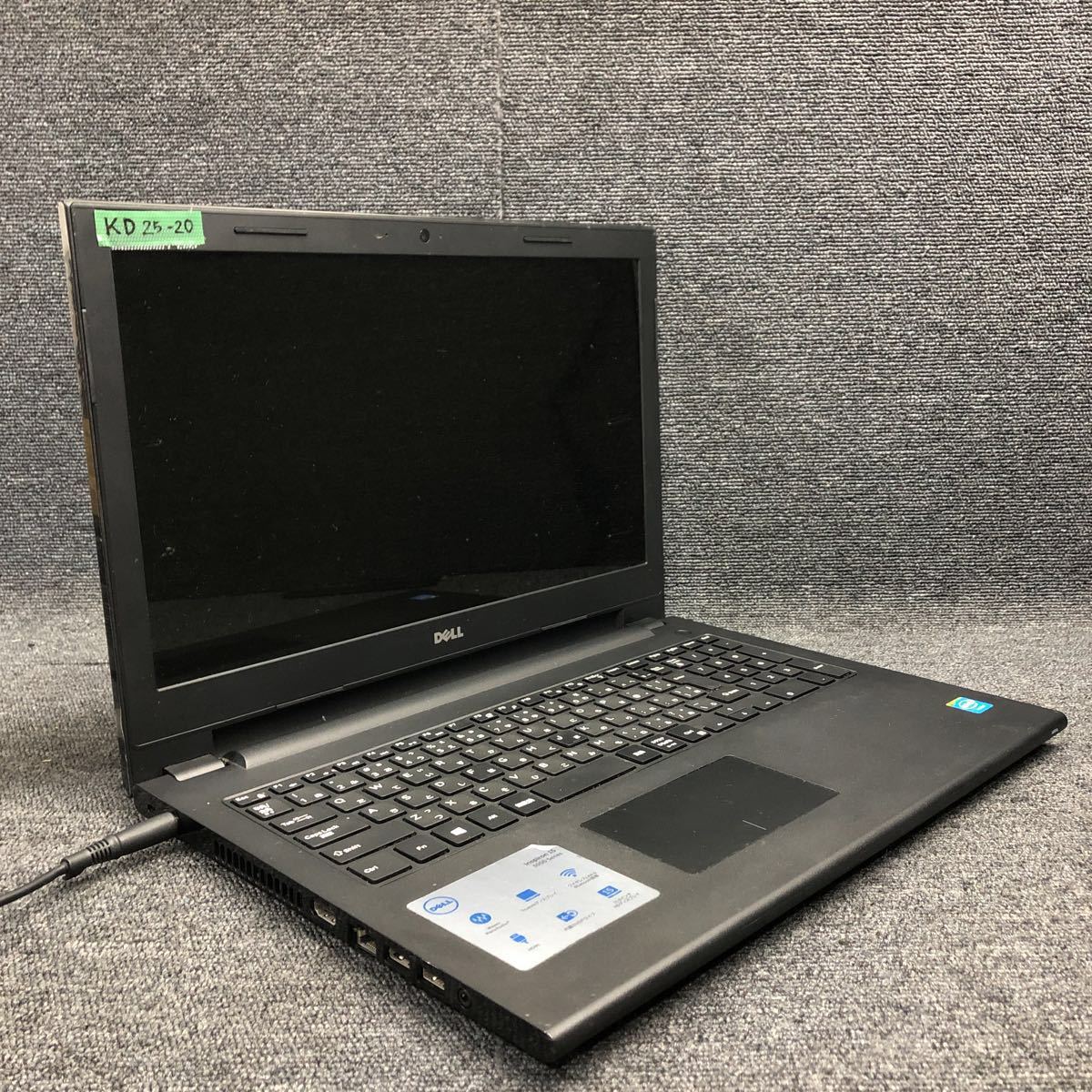 KD25-20 激安 ノートPC DELL Inspiron 15 P40F Celeron 2957U 1.40GHz液晶割れ 異音あり ...