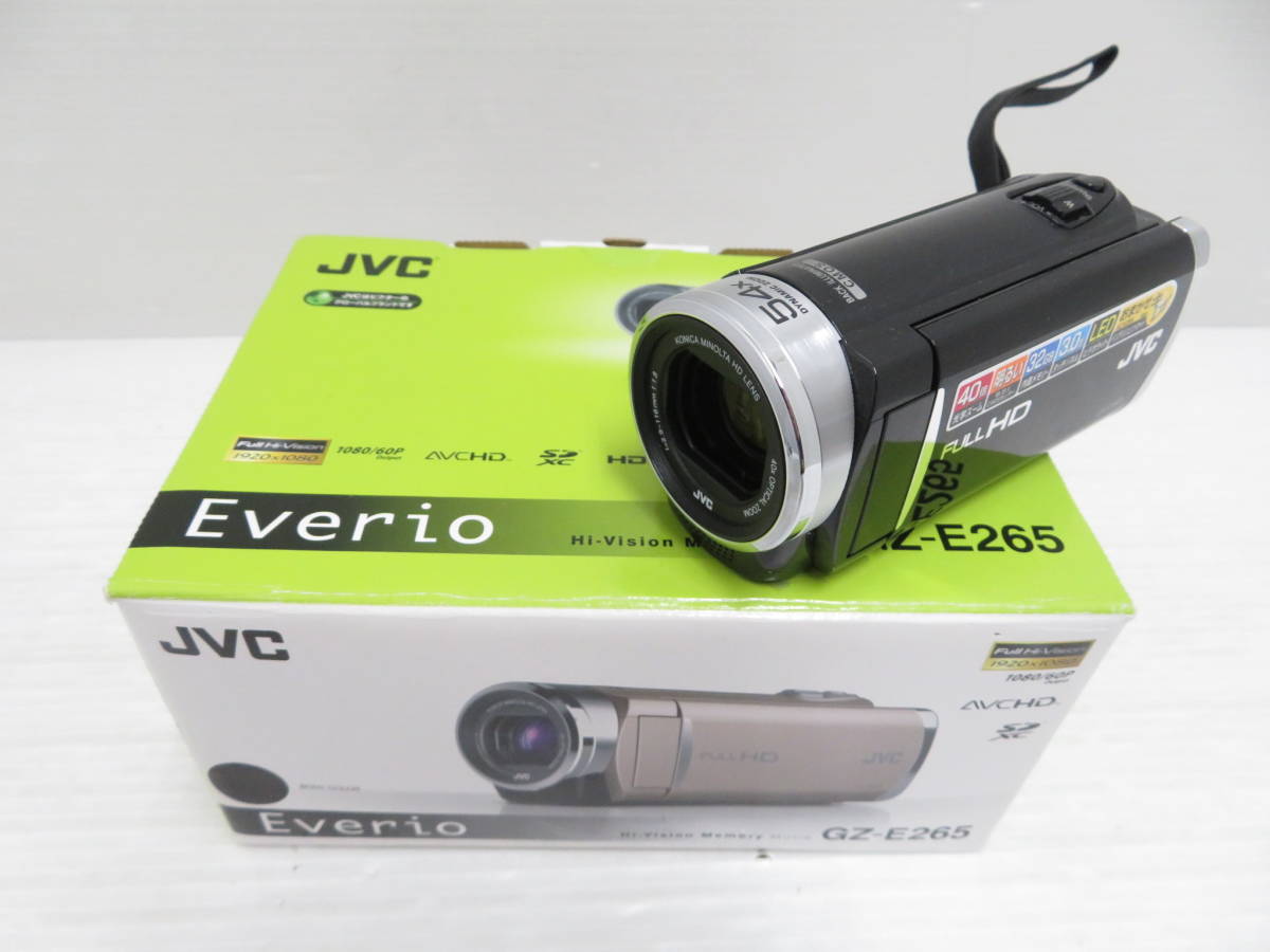 kd54 JVC ハイビジョンメモリムービー Everio GZ-E265(ビクター)｜売買されたオークション情報、yahooの商品情報を ...