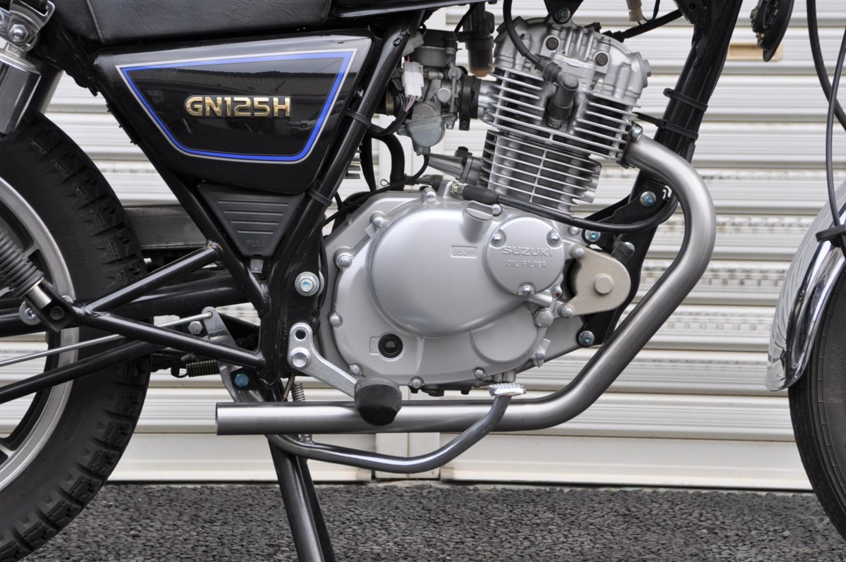GN125 GN125H GN125-2F GN125-3F マフラー素材 エキパイ フランジ スタンドストッパー セット(マフラー本体（社外）)｜売買されたオークション情報、yahooの商品 ...