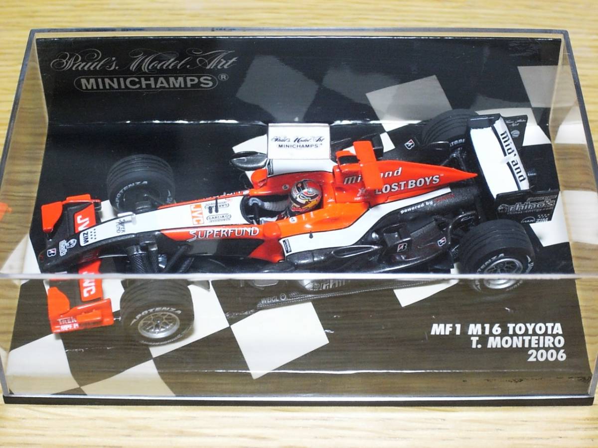 1円 PMA 1/43 ミッドランドF1 MF1 M16 トヨタ 2006 ティアゴ モンテイロ(レーシングカー)｜売買されたオークション情報 ...