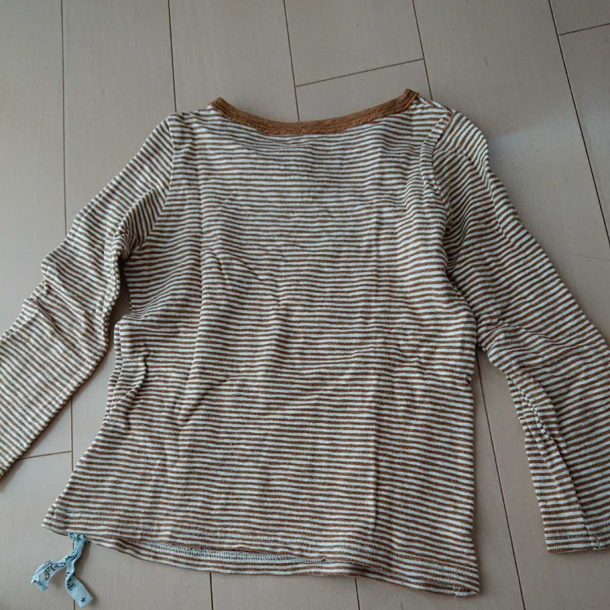 フィス FITH 100cm ボーダー 長袖 カットソー(トップス)｜売買されたオークション情報、yahooの商品情報をアーカイブ公開 - オークファン（aucfan.com）