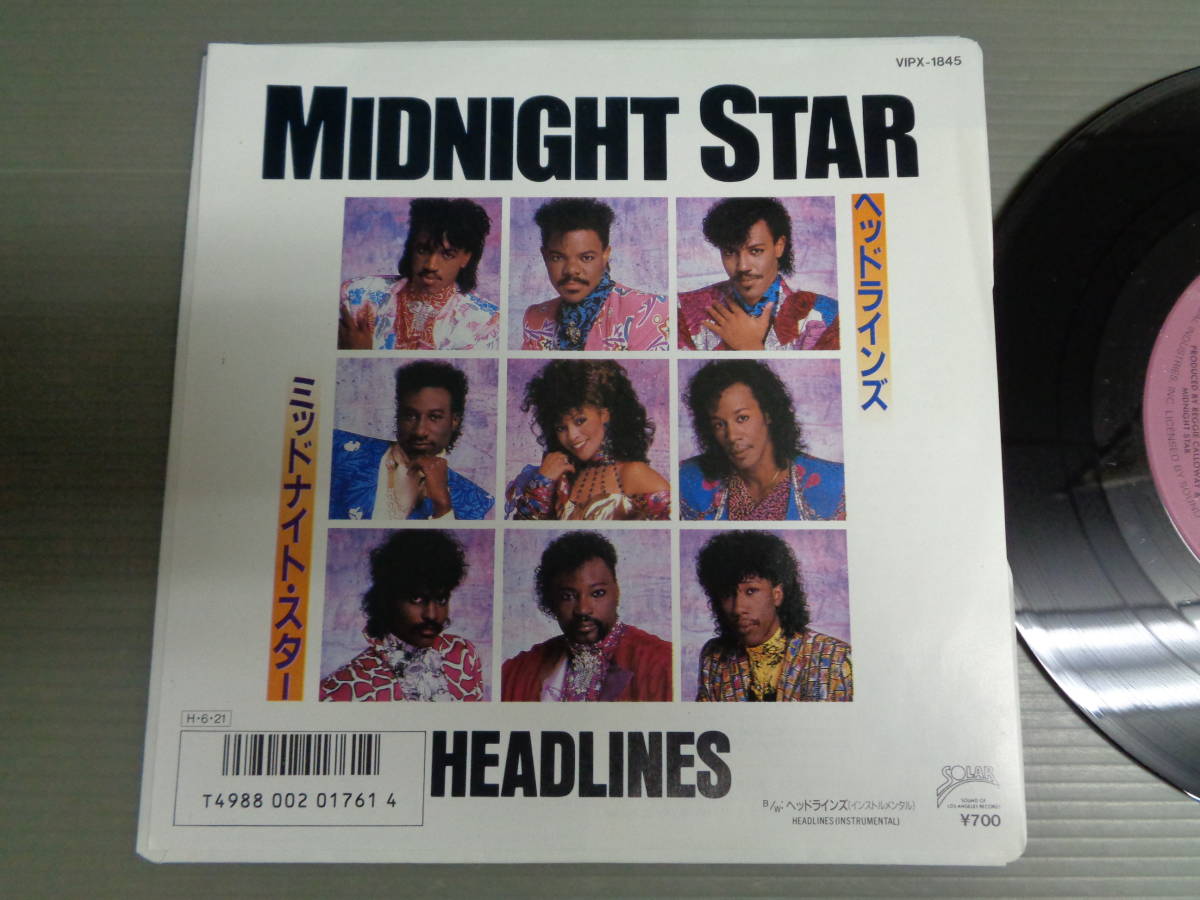 ミッドナイト スターMIDNIGHT STAR/ヘッドラインズHEADLINES シングル(R&B、ソウル)｜売買されたオークション情報 ...